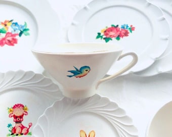 Plastic tea set | Etsy