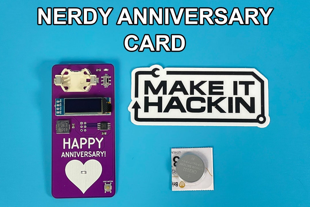 Nerdy Anniversary Card - Etsy