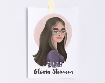 Gloria Steinem Poster - Etsy