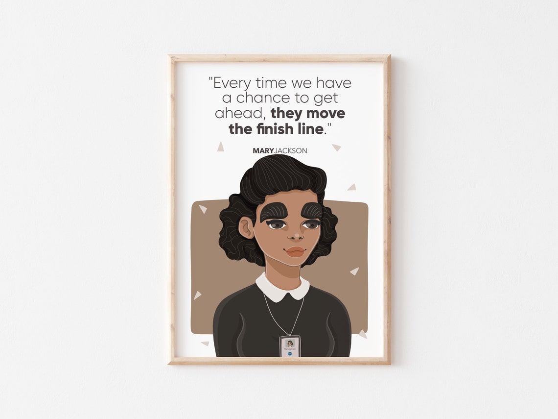 Mary Jackson Quotes Art Print Women Empowerment Inspiring - Etsy Polska Mary Jackson Quotes Art Print Women Empowerment Inspiring - Etsy Polska