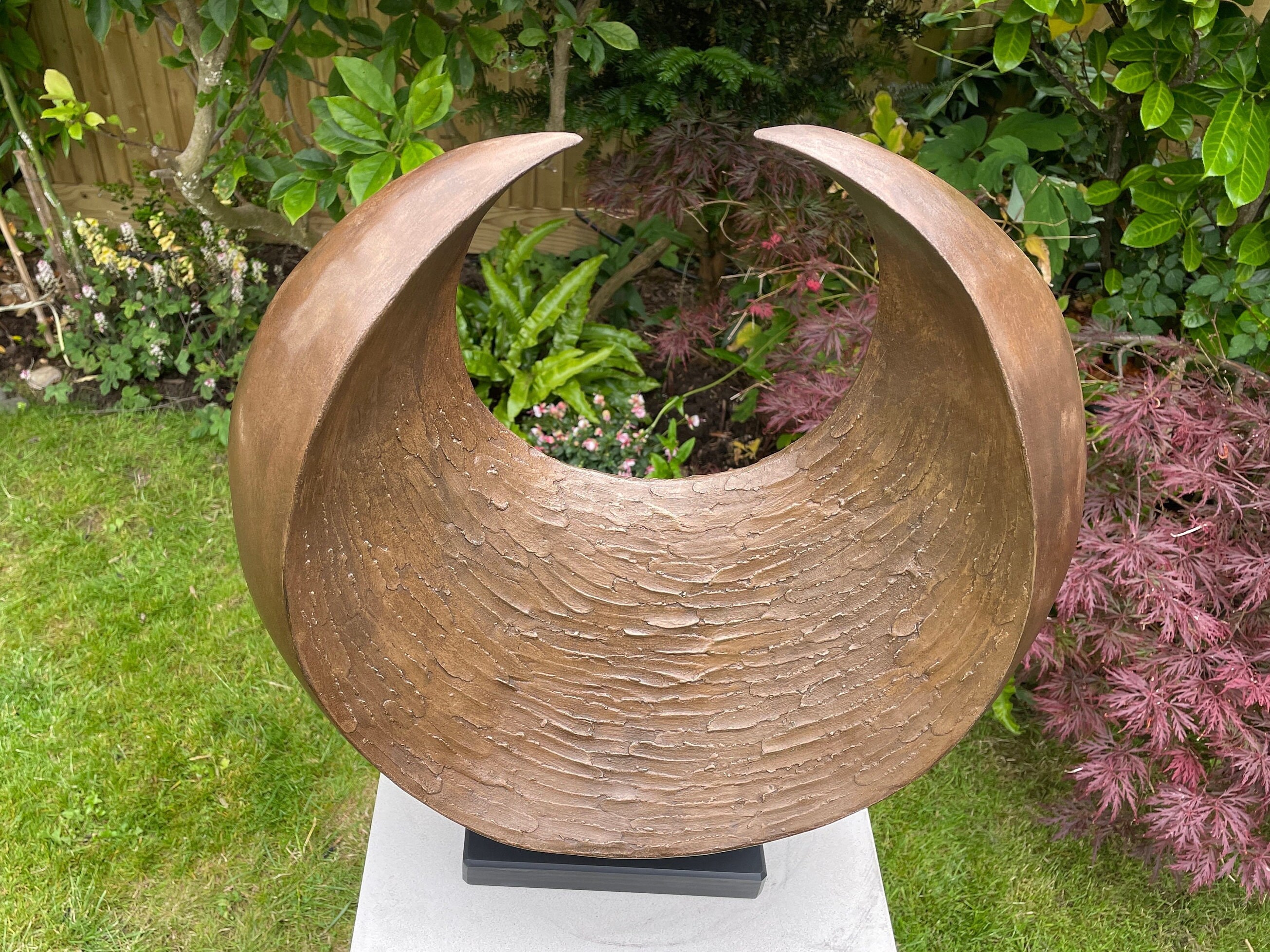 'Sunset' Sculpture - cold cast bronze, numbered edition