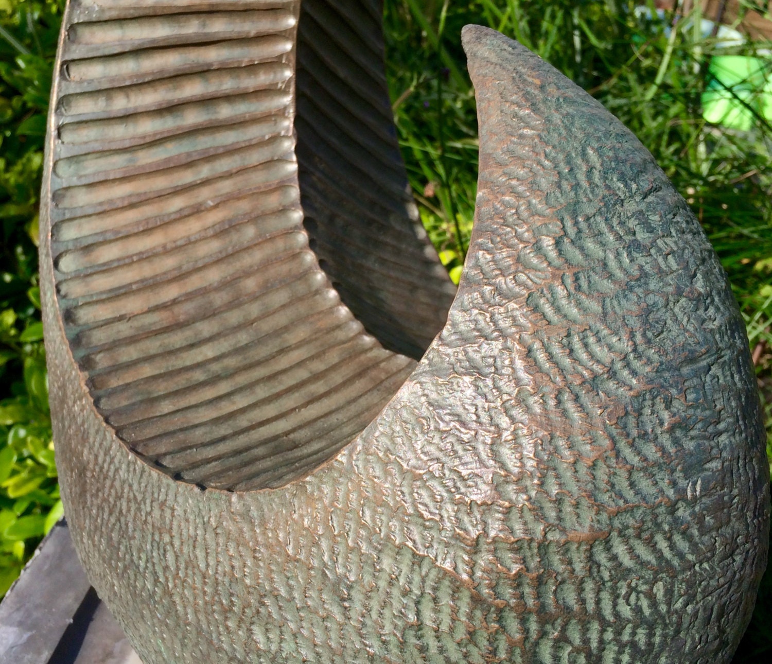 Ridge Sculpture -Limited Edition bronze and resin sculpture