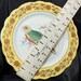 Parrot Decorative Plate Platter Hanging Parrot Head Crackle - Etsy