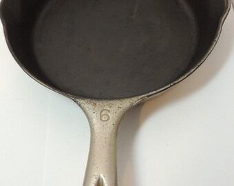 Smooth Cast Iron Skillet - Etsy