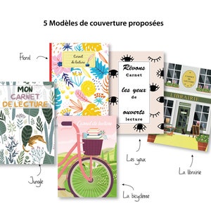 Nouveau Carnet de lecture A5, carnet Couverture rigide Livre de ...