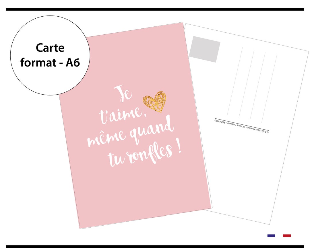 The Most Beautiful Declarations of Love on a Postcard. Gift Idea for ...