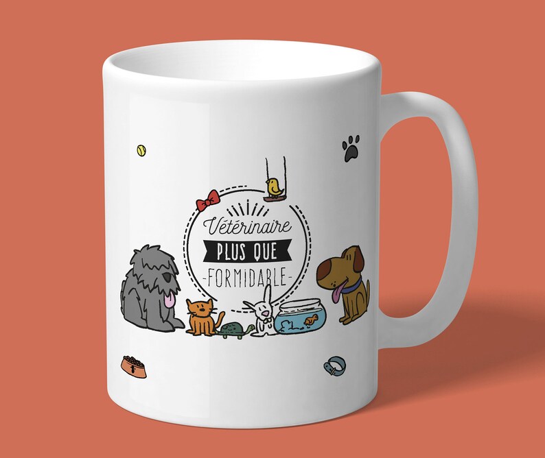 Best Custom Mug For Veterinary Staff Cup With Name With Etsy