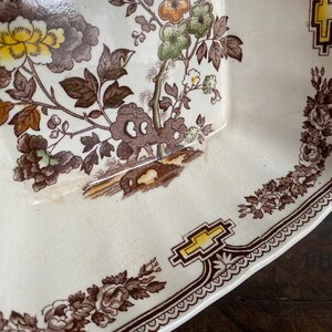 Ironstone Lady Finger Nesting Bowls // Stained Crazed English Stoneware ...