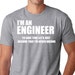 Engineer T-shirt Funny Occupation Tee Shirt Gift for Engineer Shirt - Etsy