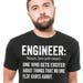 Engineer T-shirt Funny Occupation Engineer Definition Tee Shirt - Etsy