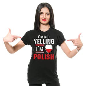 Poland T-shirt Funny Polish Patriot Nationality Poland Flag Proud ...