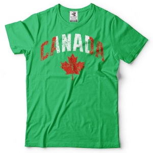Canada Maple Leaf T-shirt Canada Day Patriotic Nationality Birthday ...