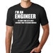 Engineer T-shirt Funny Occupation Tee Shirt Gift for Engineer Shirt - Etsy
