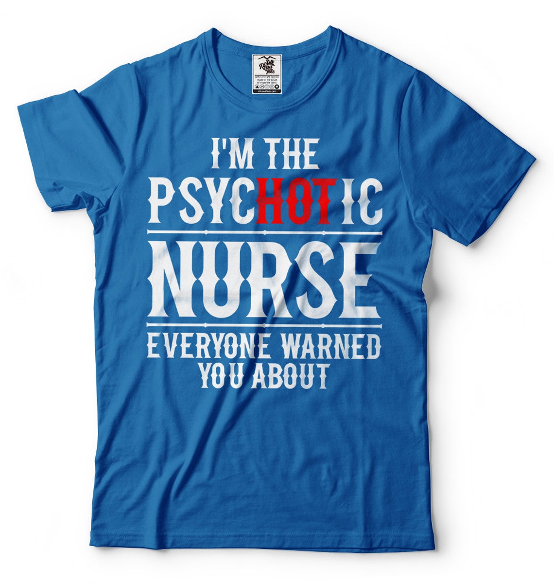 Register Nurse T-Shirt Funny RN Nursing Apparel Cool | Etsy
