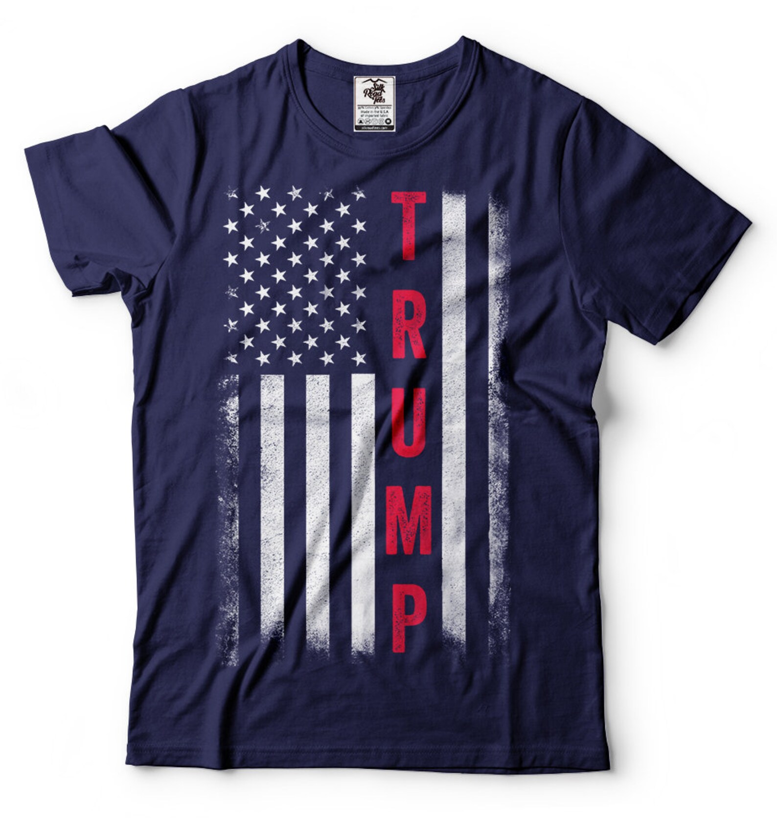 Donald Trump US Flag T-shirt Trump Support Election Day 2024 - Etsy