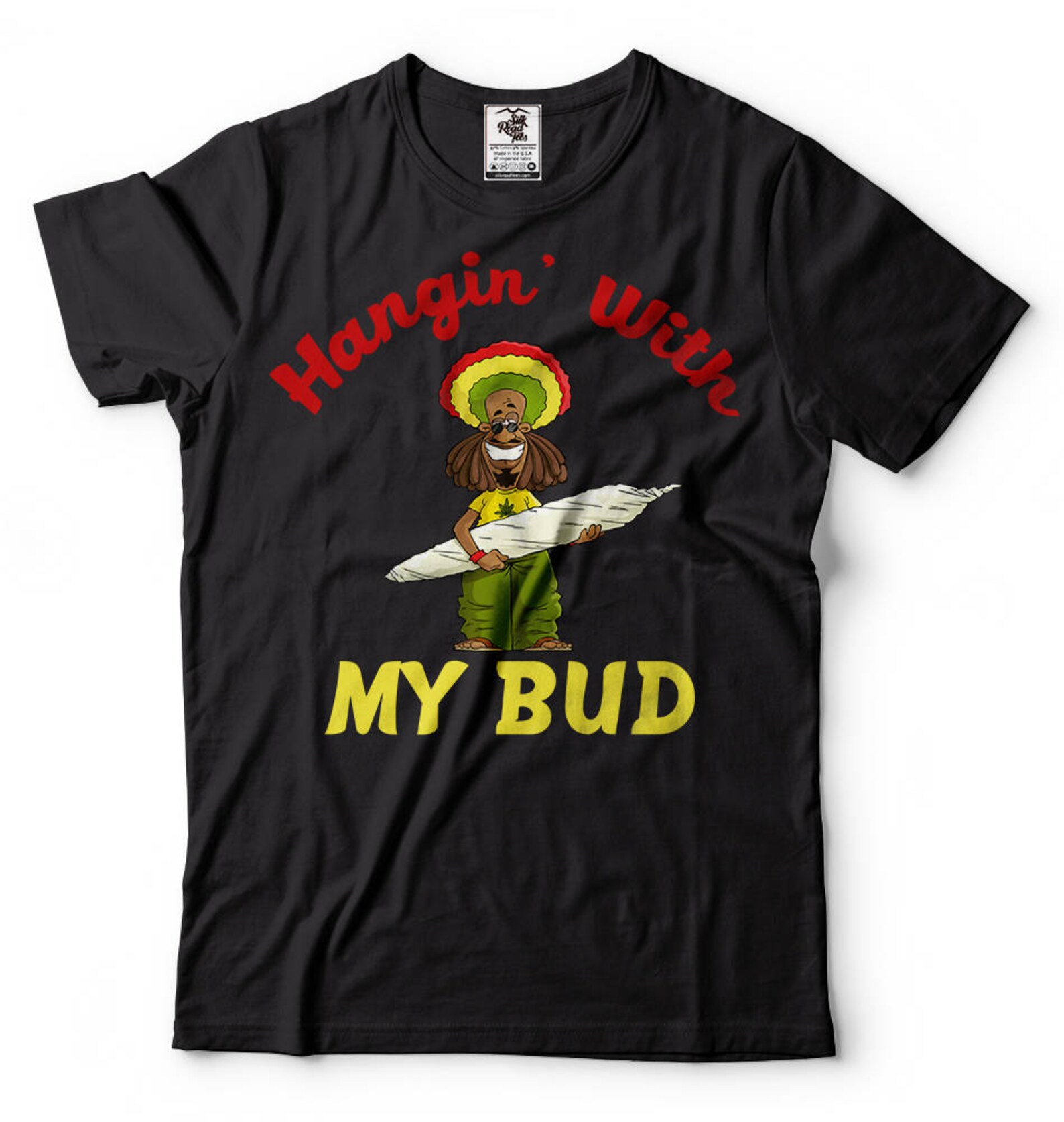 Marijuana T-shirt Funny Bud Smoker Rastafarian Cannabis Tee - Etsy