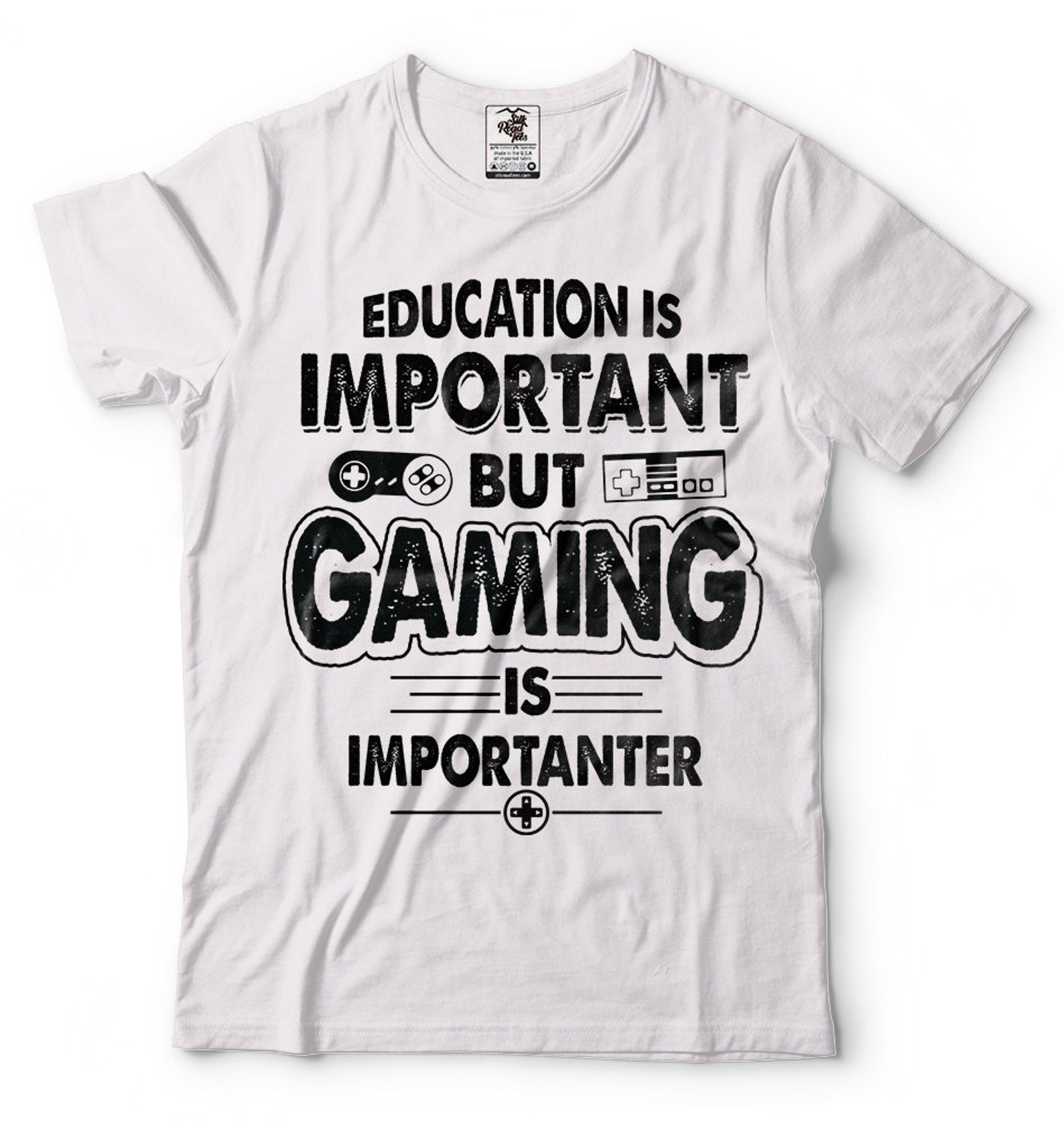 Gaming T-shirt Gift for Gamer Funny Gaming Console PC Gamer - Etsy