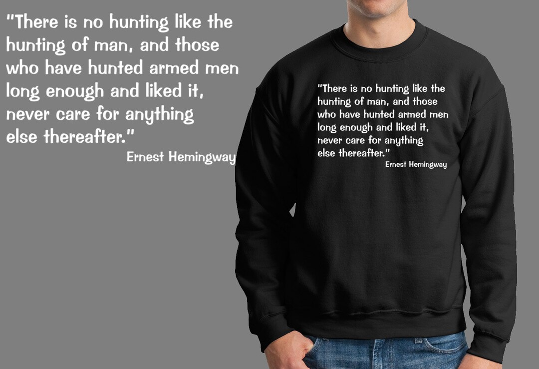 Police Sweater Funny Policeman Ernest Hemingway Sweatshirt Christmas ...