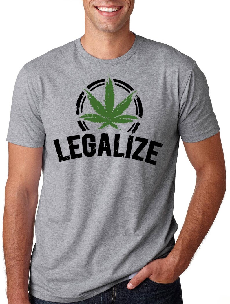Legalize Marijuana T-shirt Cannabis Pot Smoker Weed Tee Shirt - Etsy