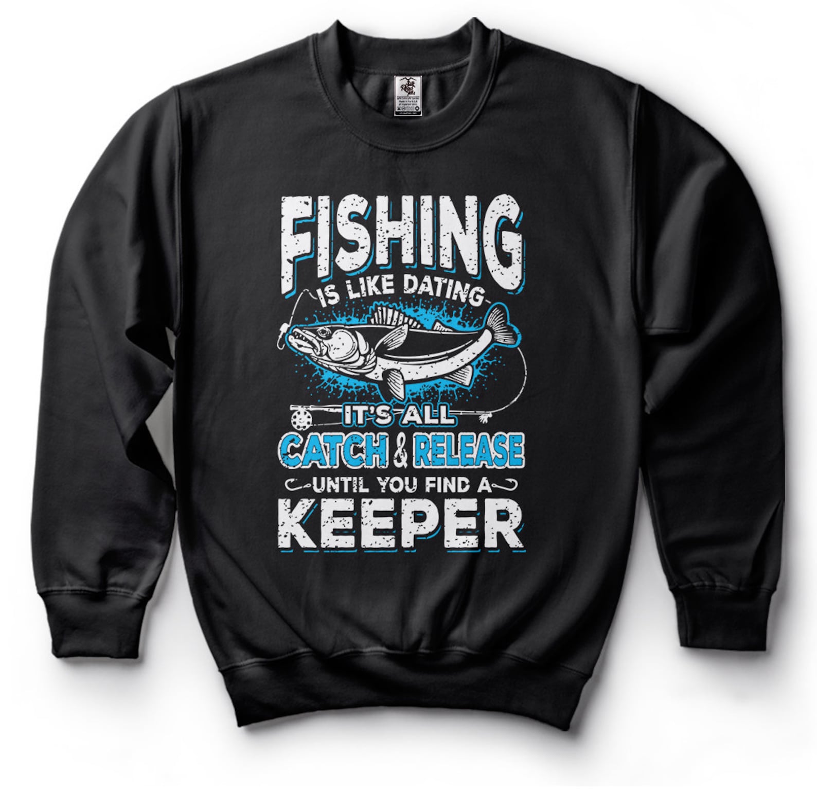 Fishing Sweatshirt Gift for Fisherman Funny Fishing Apparel - Etsy
