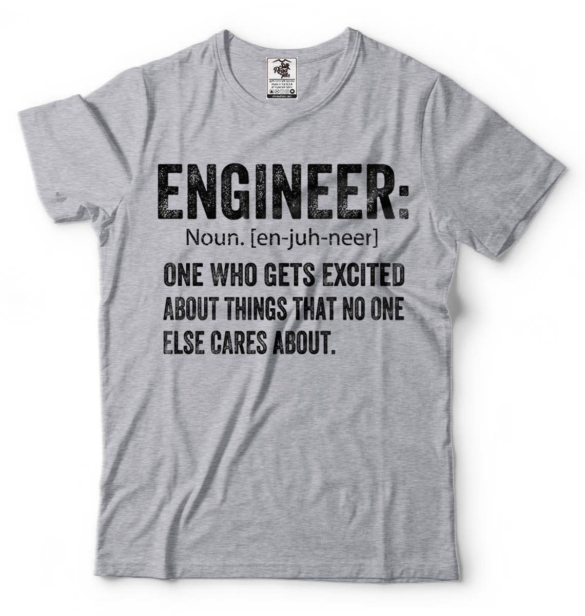 Engineer T-Shirt Funny Occupation Engineer Definition Tee | Etsy