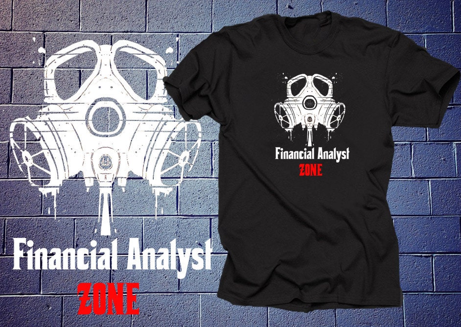 Financial Analyst Zone T Shirt Finance MBA Business Student | Etsy
