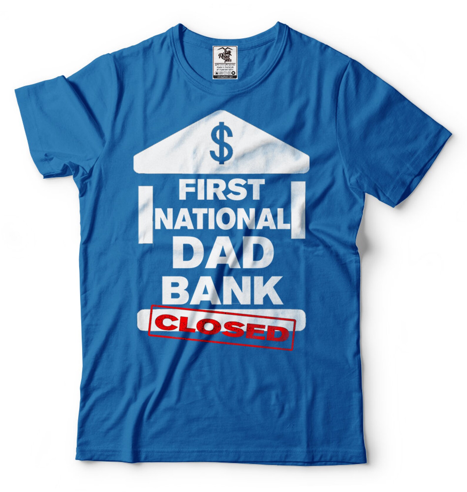 Dad Bank T-shirt Father's Day Gift Shirt Funny Birthday - Etsy