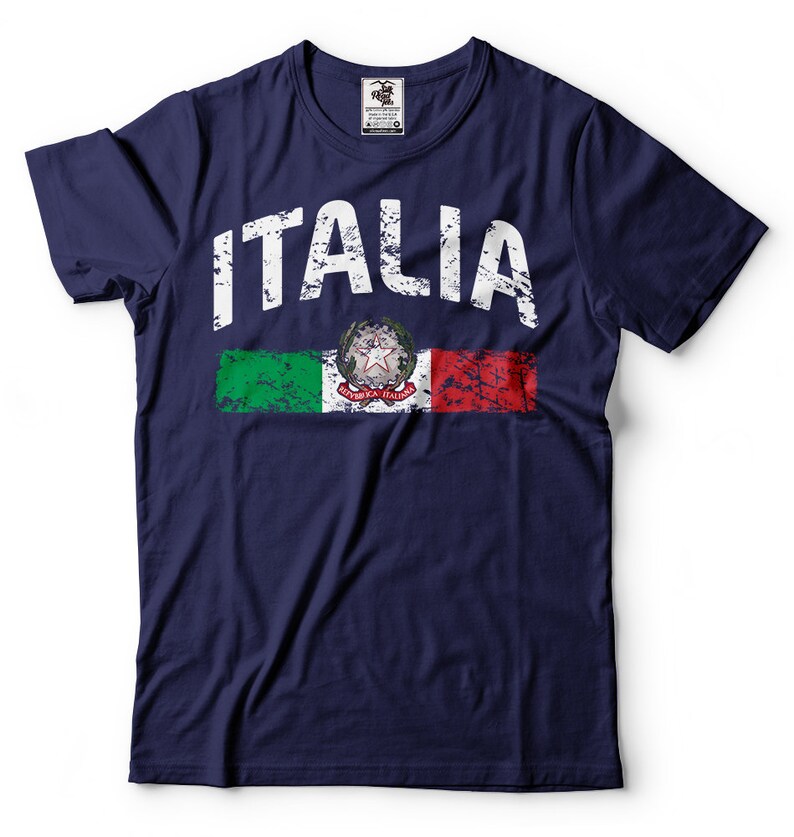 Italia T-shirt Funny Italy Flag Italy Day Patriotic Italian - Etsy