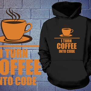 Programmer Mechanism Code Coffee Hoodie Geeky Geek Sweatshirt Gift for ...