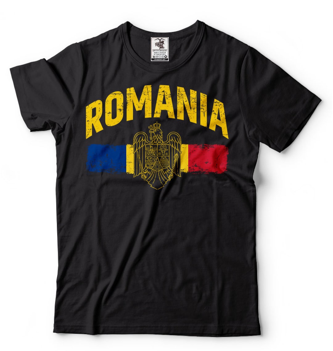Romania T-shirt Romania Flag Romanian Diaspora Nationality Patriotic ...