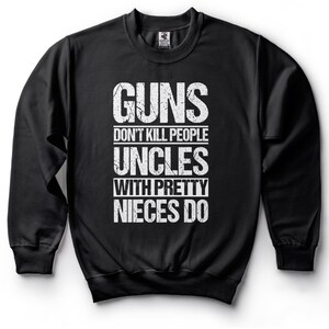 Uncle Sweatshirt Gift for Uncle Funny Uncle Fleece Sweatshirt Birthday ...