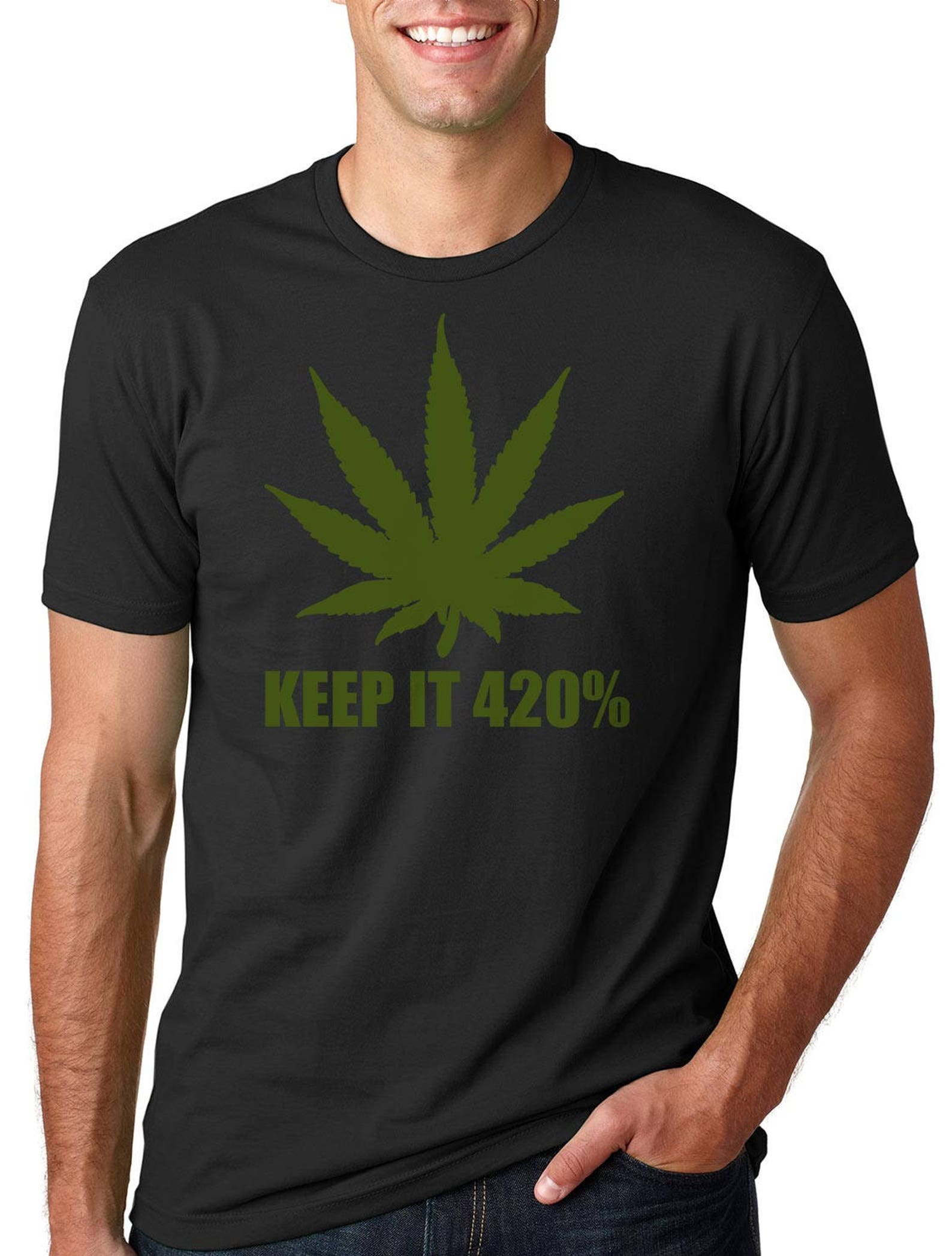 Keep It 420 T-shirt Legalize Weed Marijuana Tee Shirt - Etsy
