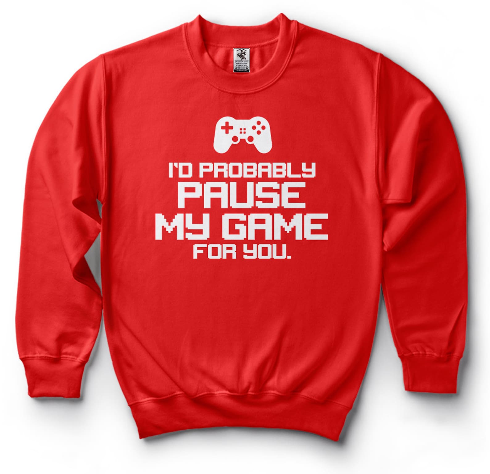 Gamer Sweatshirt Funny 2D Gaming Console Pixel Fleece - Etsy