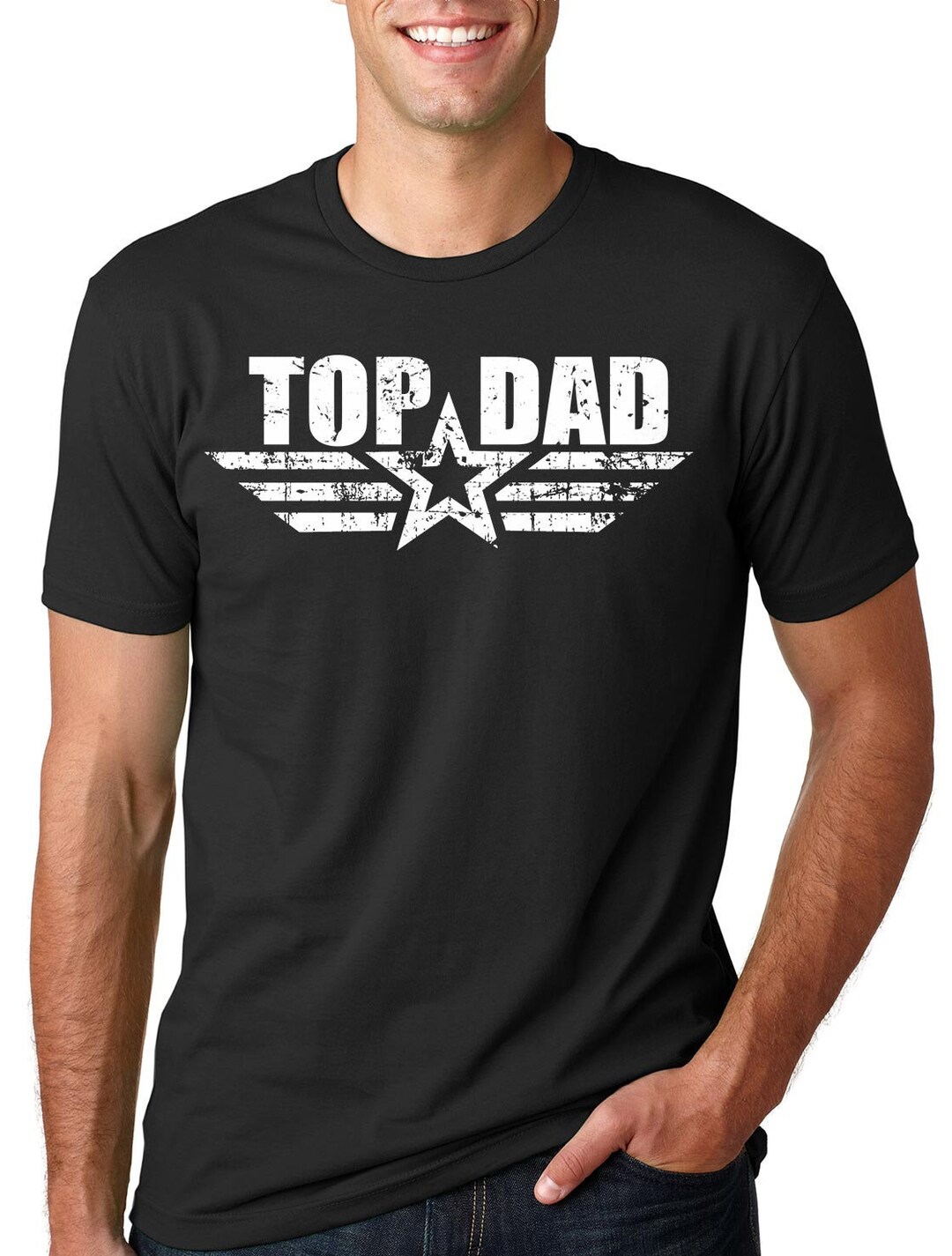 Top Dad T-shirt Father's Day Cool Father Dad Daddy Birthday Gift Ideas ...