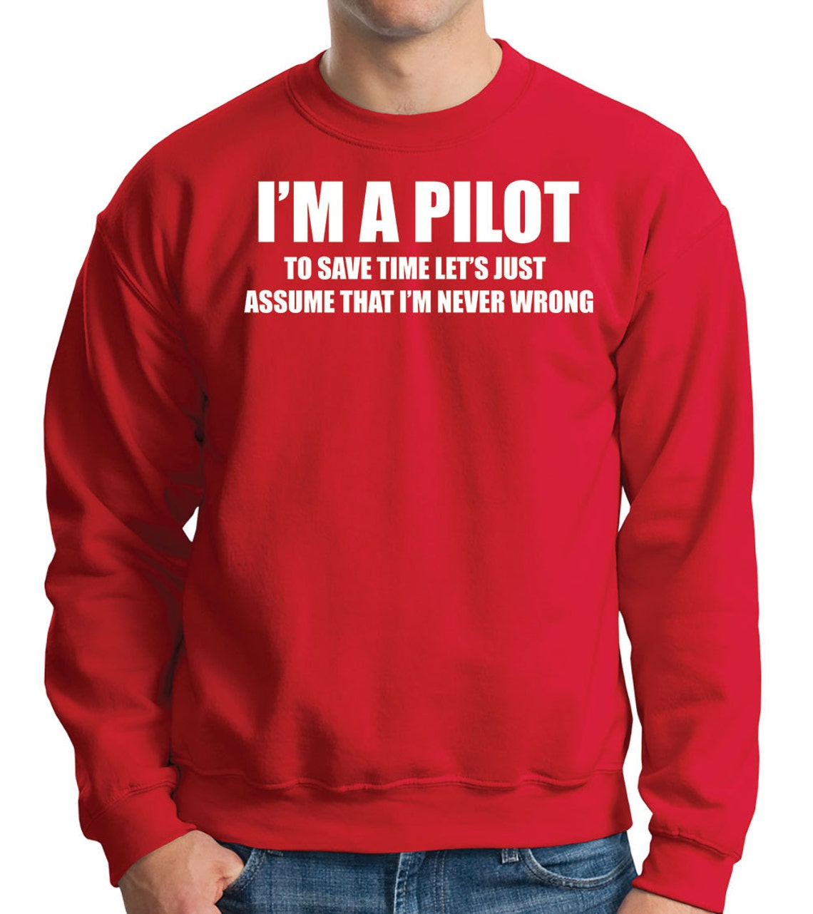 Aviator Sweatshirt Pilot Sweater Gift for Pilot Birthday Gift - Etsy