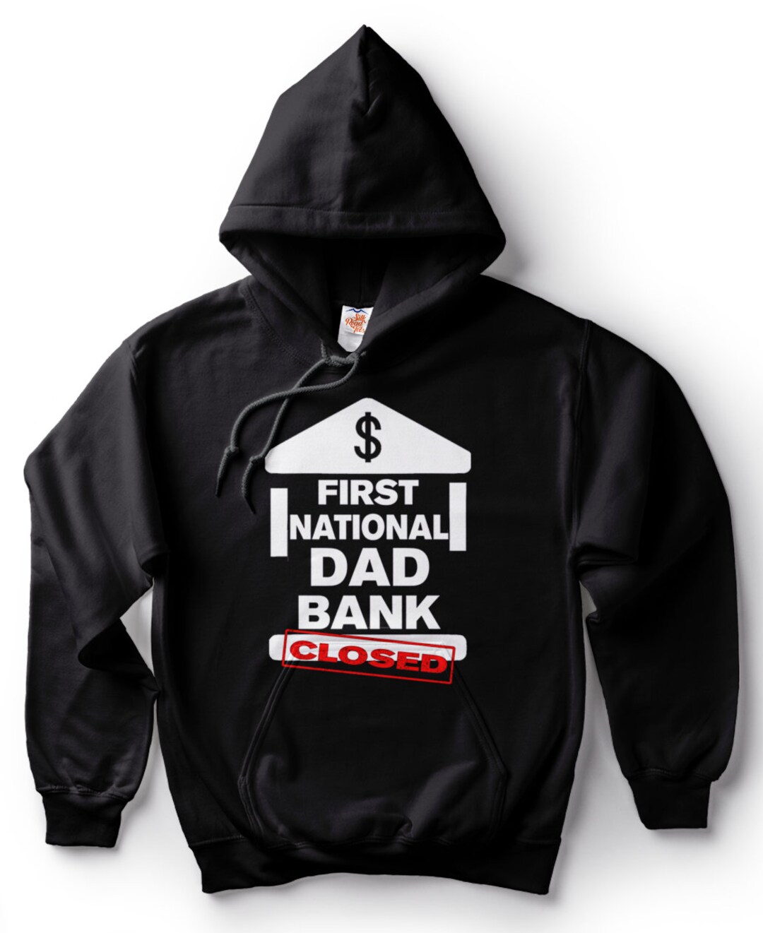 Dad Bank Hoodie Funny Father's Day Gift Fleece Hooded Sweatshirt ...