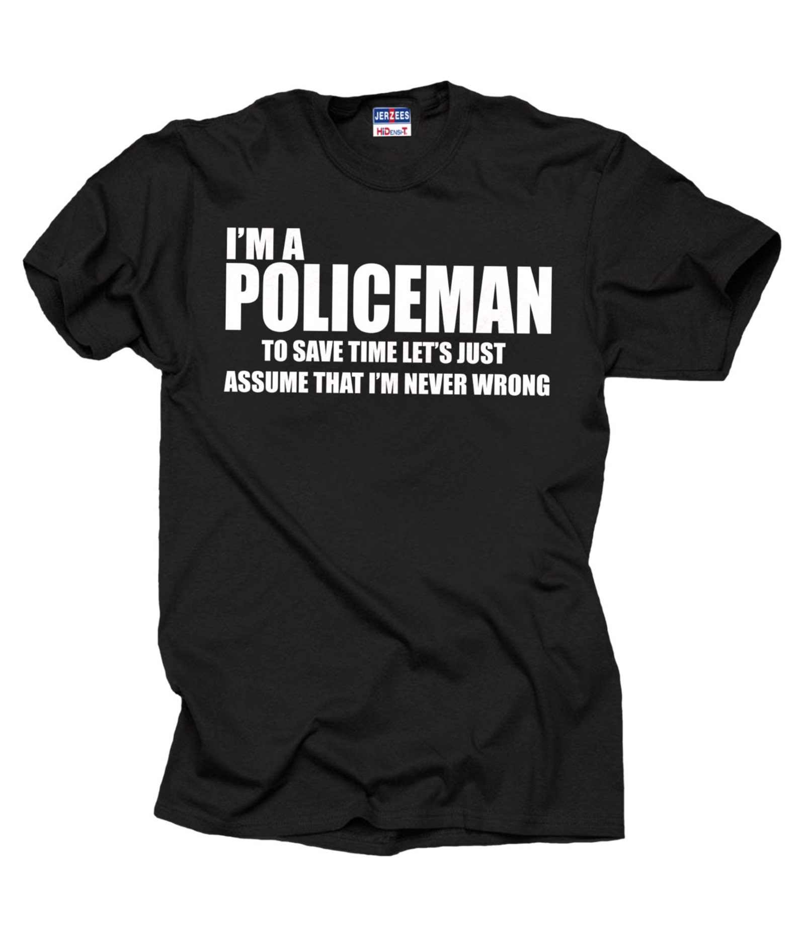 I Am A Policeman T-shirt Gift for Policeman Police Tee Shirt - Etsy