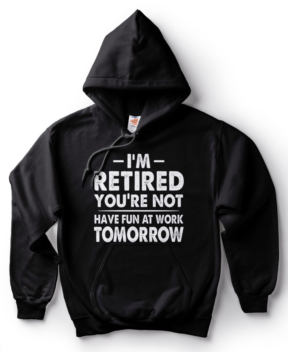 Retirement Hoodie Funny Retirement Cool Graphic Humor Gift for | Etsy