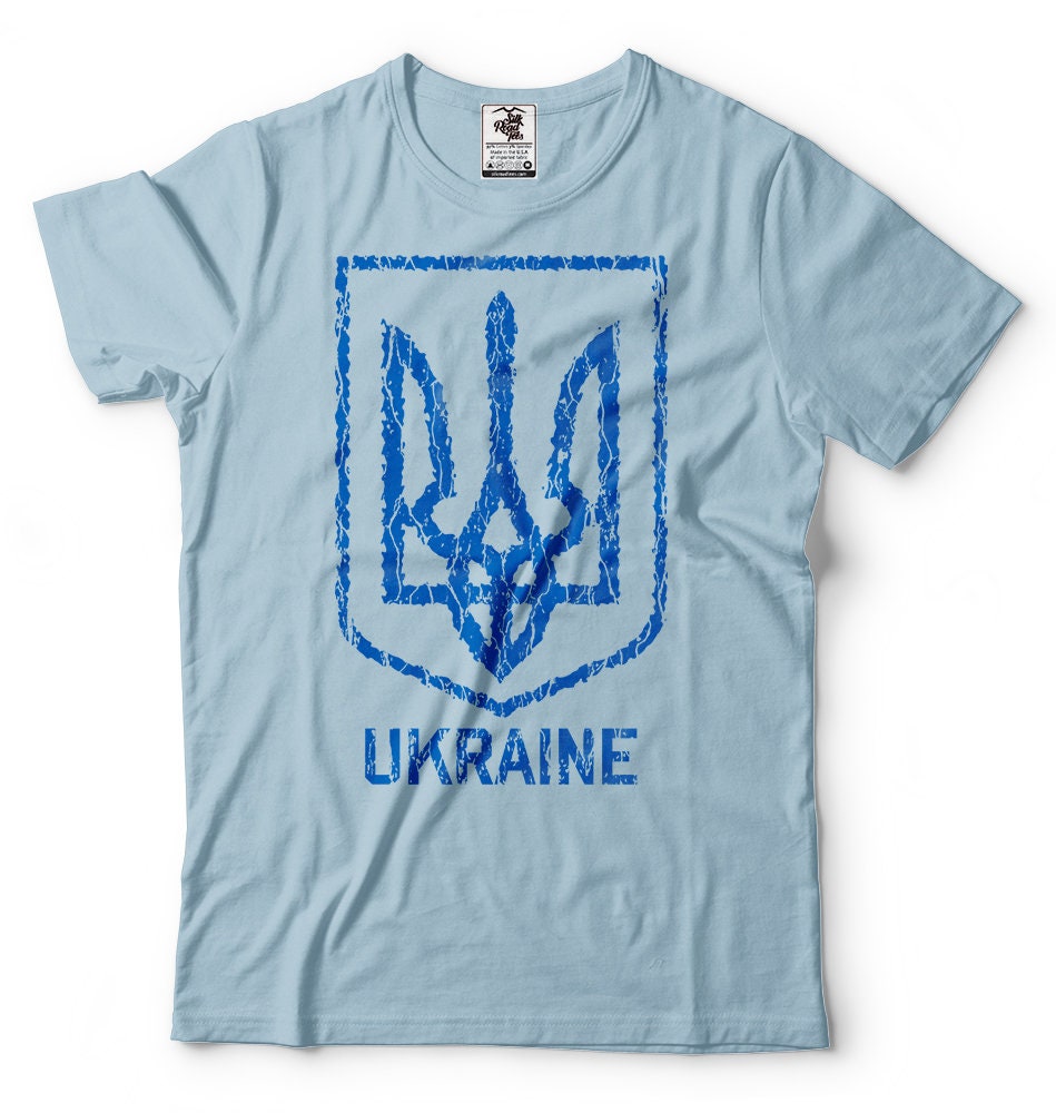 Ukraine Trident Tryzub T-shirt Gift for Ukrainian Patriotic 24 - Etsy