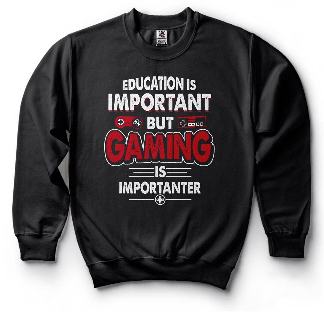 Gamer Sweatshirt Gift for Gamer Funny Gaming Console Birthday Gift for ...