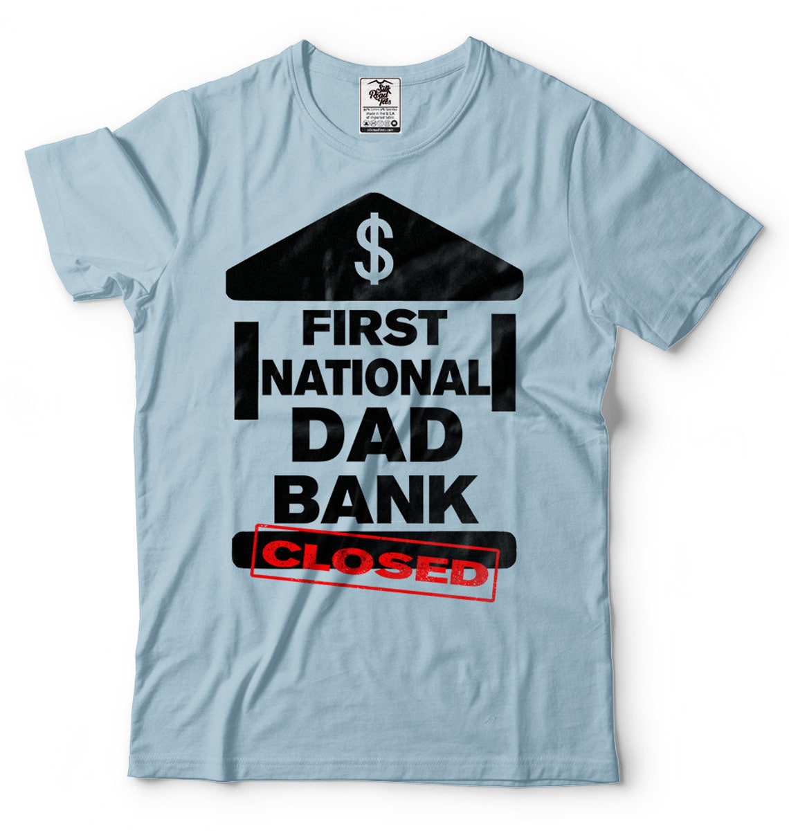 Dad Bank T-shirt Father's Day Gift Shirt Funny Birthday - Etsy