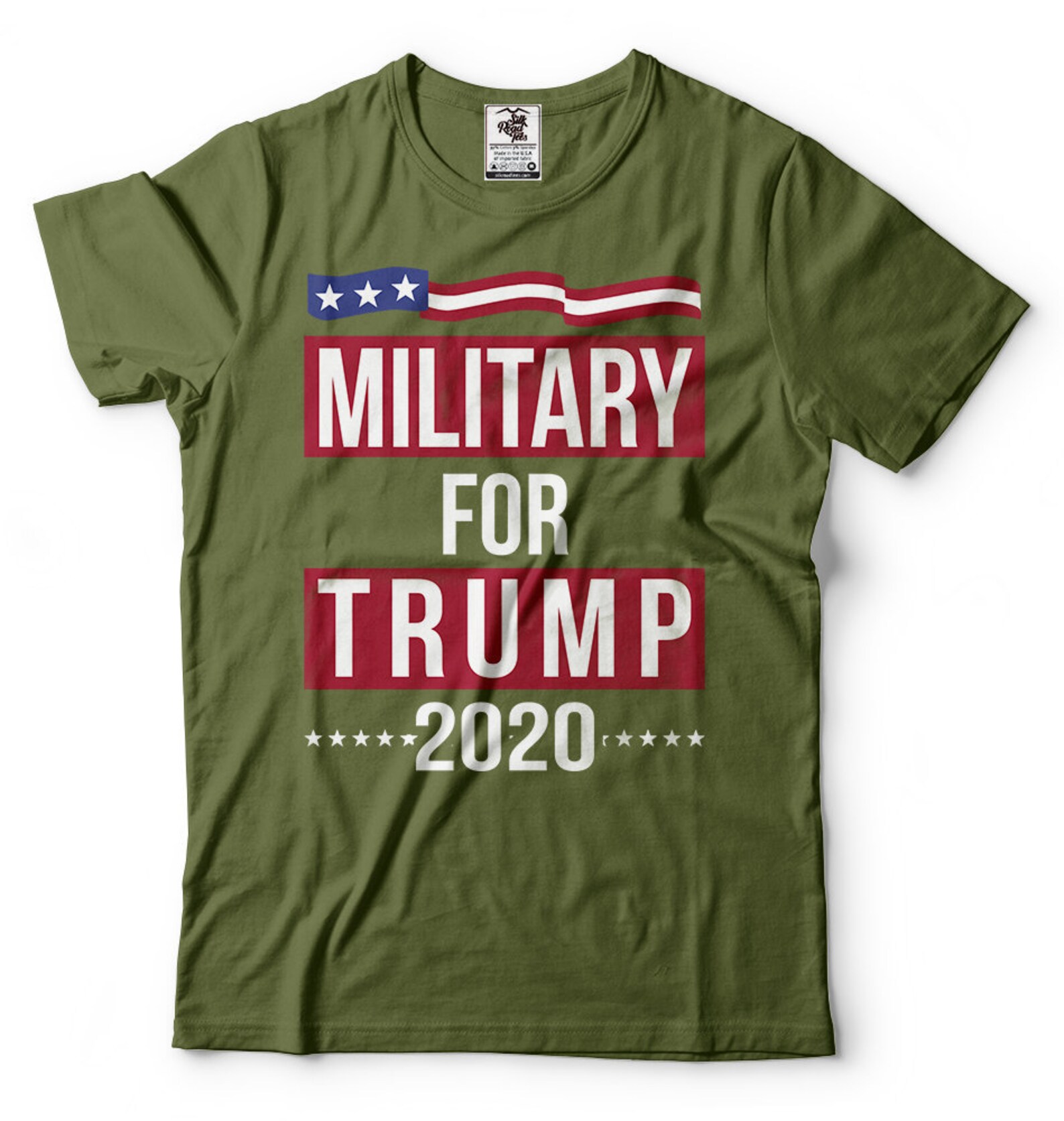 Military For Trump T-Shirt Trump Support Election Day 2020 Tee | Etsy
