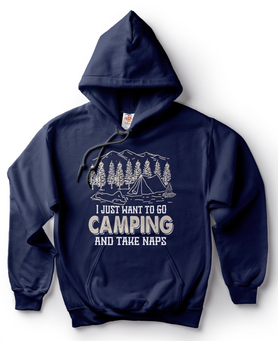 Camping Hoodie Gift for Camper Funny Outdoor Camping Fleece Hooded ...