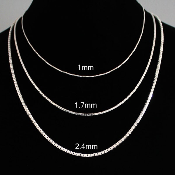 22 Inch Silver Chain - Etsy