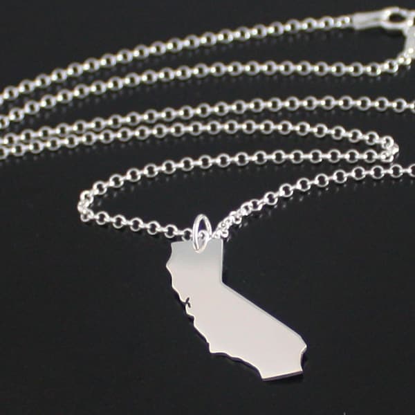 California Necklace - Etsy