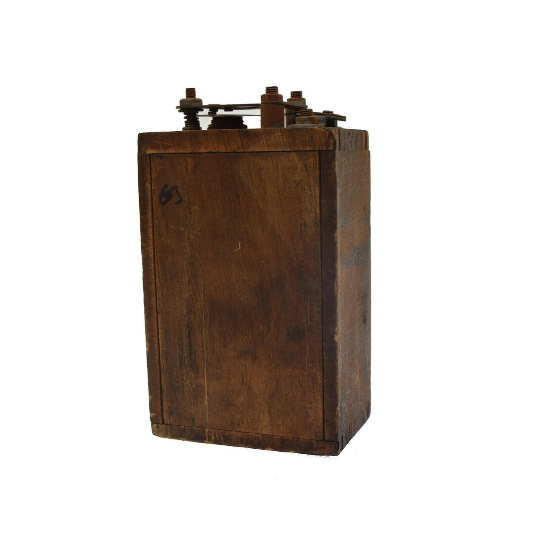 Vintage Coil Box From a Model T Wood 1 - Etsy