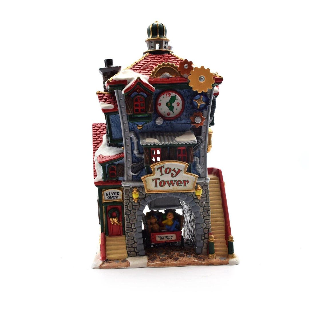 Lemax 2001 Santa's Wonderland Toy Tower Lighted Building - Etsy