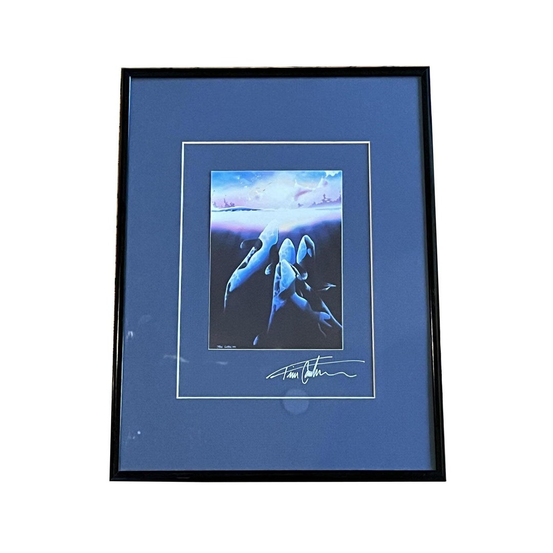 Tim Cantor 1990 Early Limited Edition Signed Whales Falling From the ...
