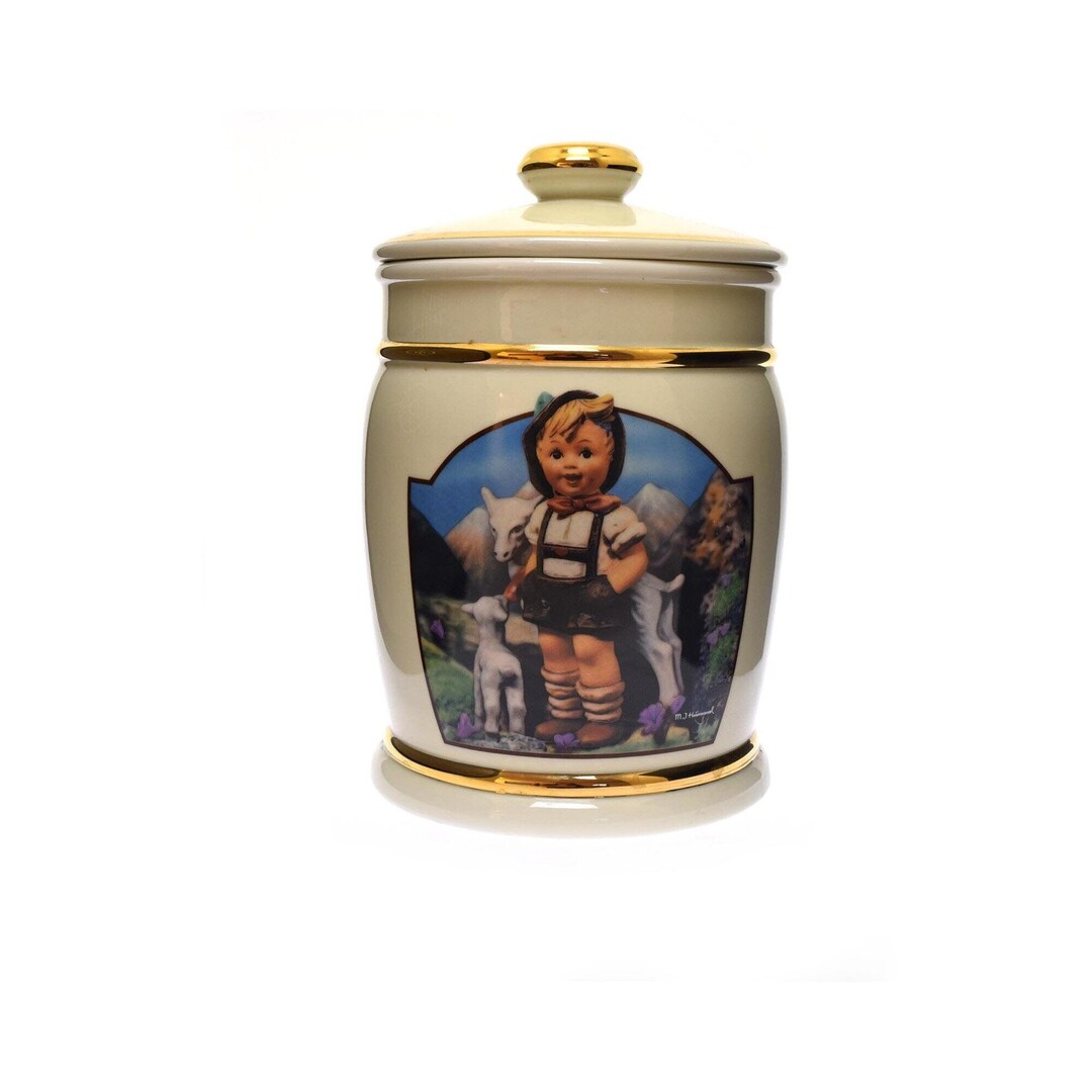 Danbury Mint Hummel Porcelain Canister 1992 Little Goat Herder 7" - Etsy