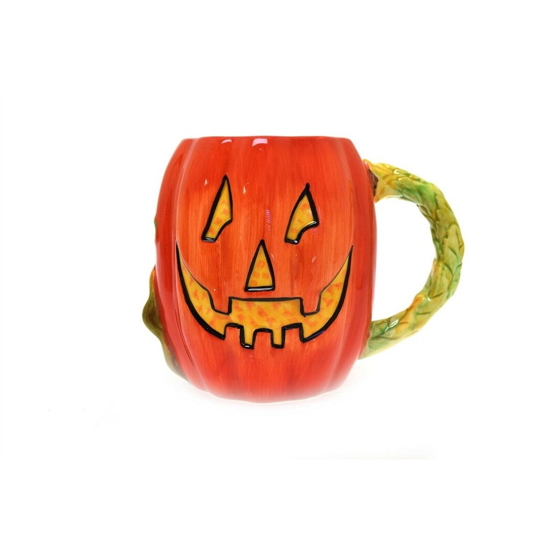 Susan Winget Certified International Halloween Pumpkin Large Oversized ...